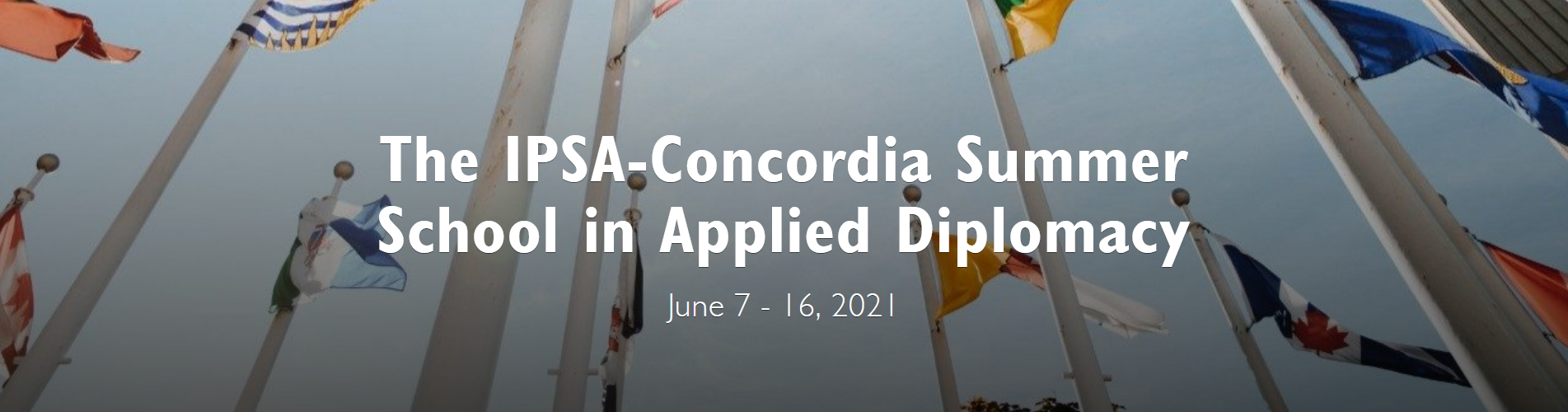 IPSA-Concordia Summer Institute in Applied Diplomacy | IPSA